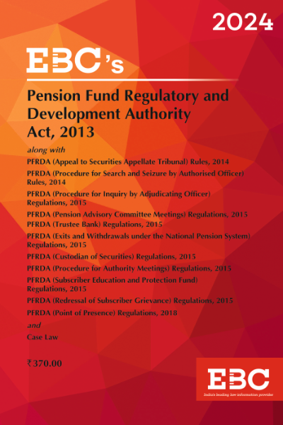 Pension Fund Regulatory And Development Authority Act 2013 Bare Act ...